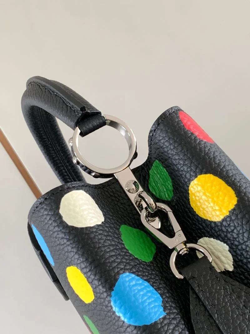 Brand-authenticated Louis Vuitton Capucines BB Bags