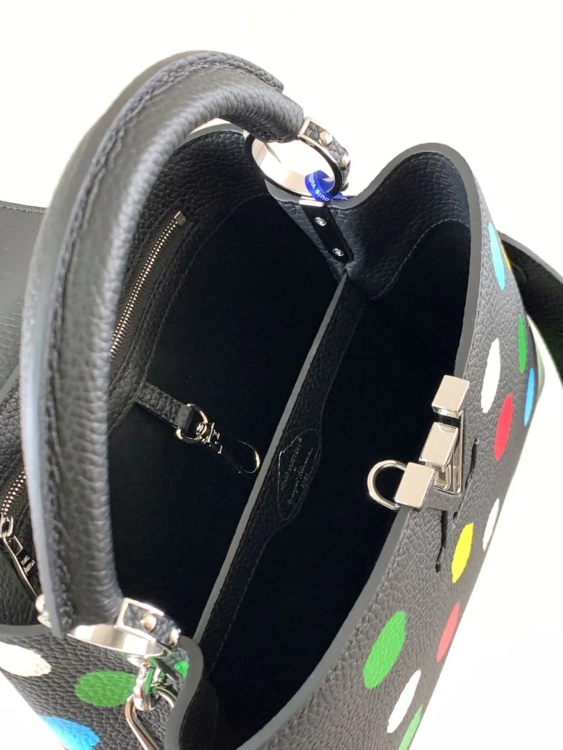 Brand-authenticated Louis Vuitton Capucines BB Bags
