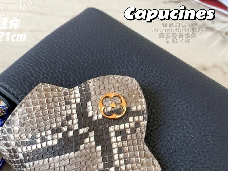 High fidelity Louis Vuitton Capucines BB Bags