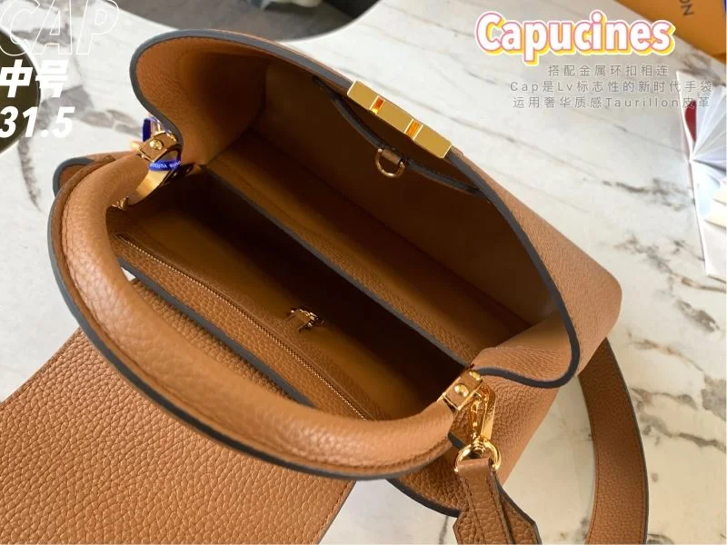 Mirror quality Louis Vuitton Capucines BB Bags