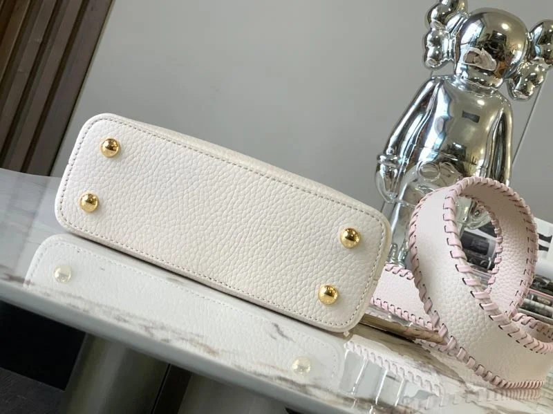 Brand-authenticated Louis Vuitton Capucines BB Bags