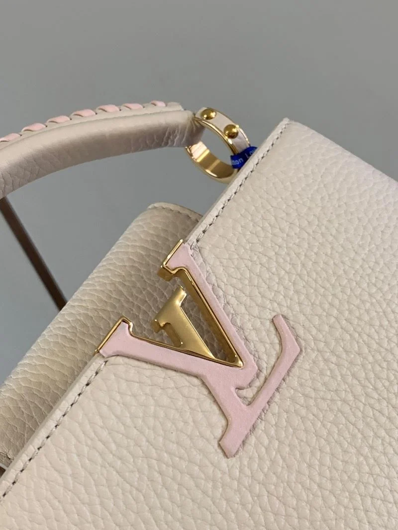 Brand-authenticated Louis Vuitton Capucines BB Bags