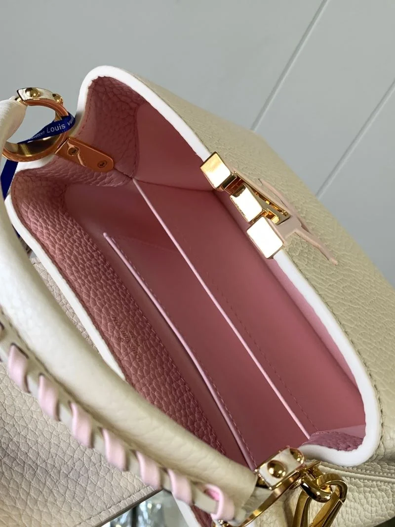 Brand-authenticated Louis Vuitton Capucines BB Bags