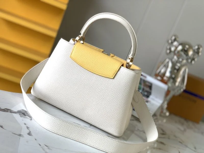 Brand-authenticated Louis Vuitton Capucines BB Bags