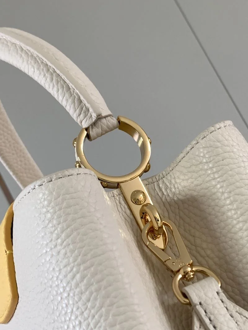 Brand-authenticated Louis Vuitton Capucines BB Bags