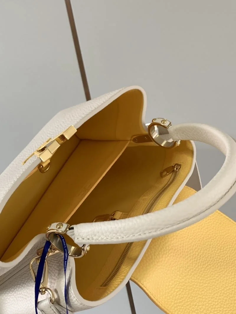 Brand-authenticated Louis Vuitton Capucines BB Bags