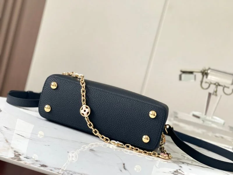 Brand-authenticated Louis Vuitton Capucines BB Bags