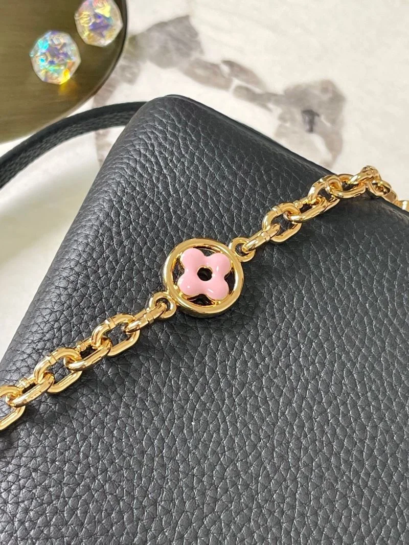 Brand-authenticated Louis Vuitton Capucines BB Bags