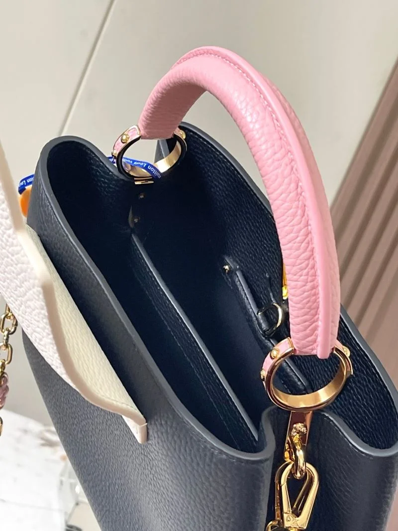 Brand-authenticated Louis Vuitton Capucines BB Bags