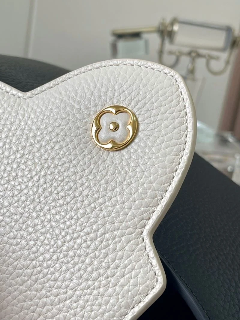 Brand-authenticated Louis Vuitton Capucines BB Bags
