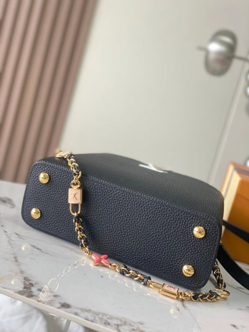 Brand-authenticated Louis Vuitton Capucines BB Bags