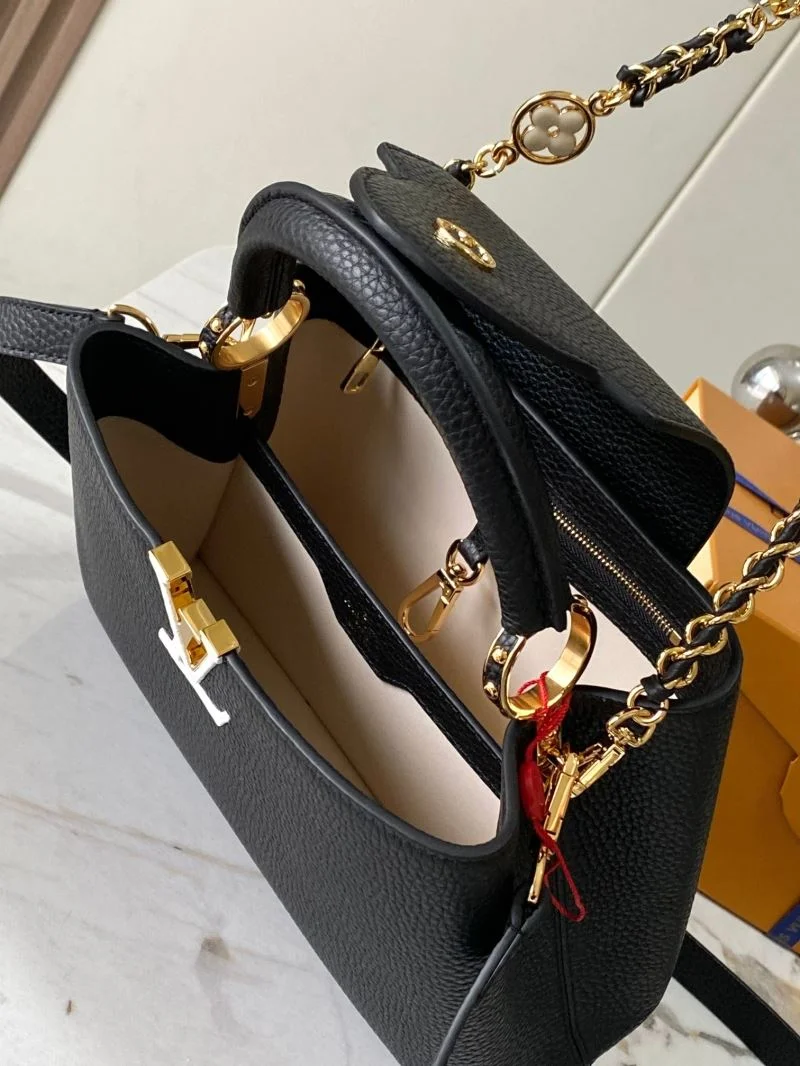 Brand-authenticated Louis Vuitton Capucines BB Bags