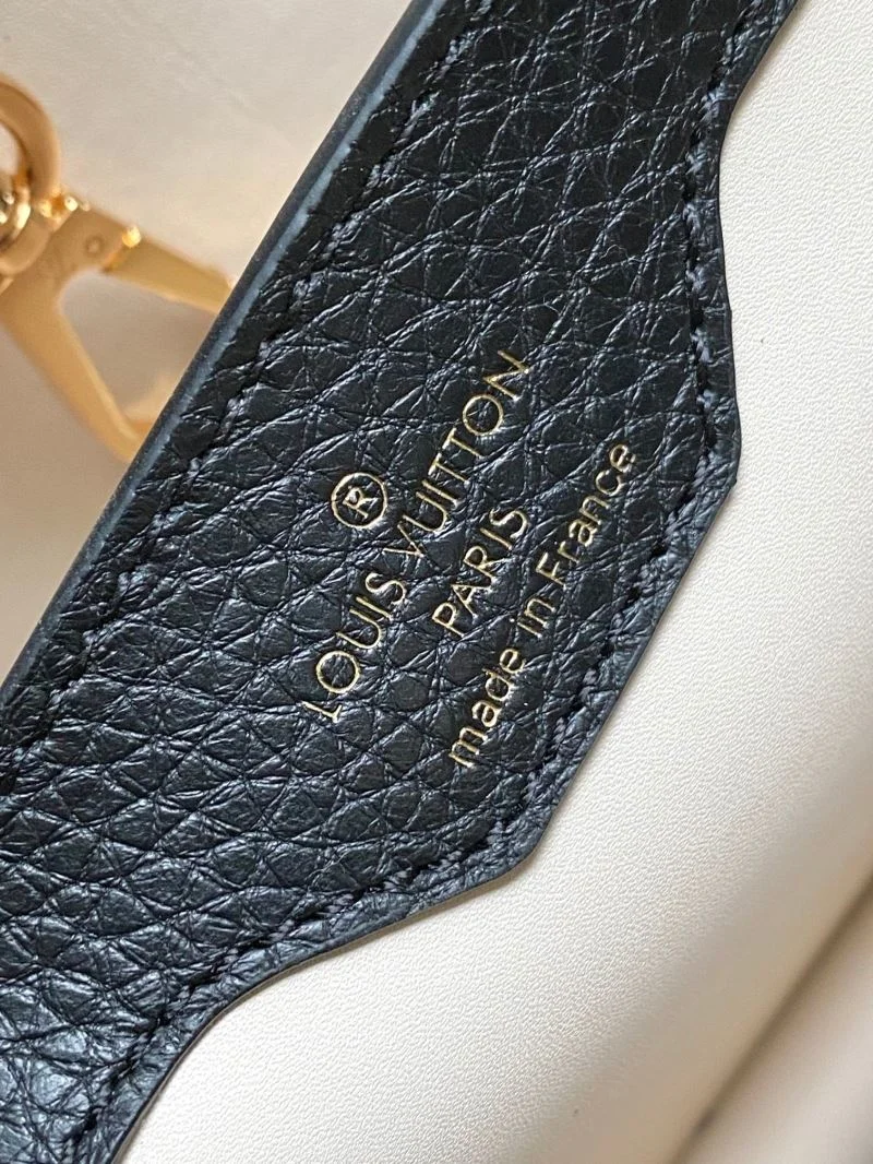 Brand-authenticated Louis Vuitton Capucines BB Bags