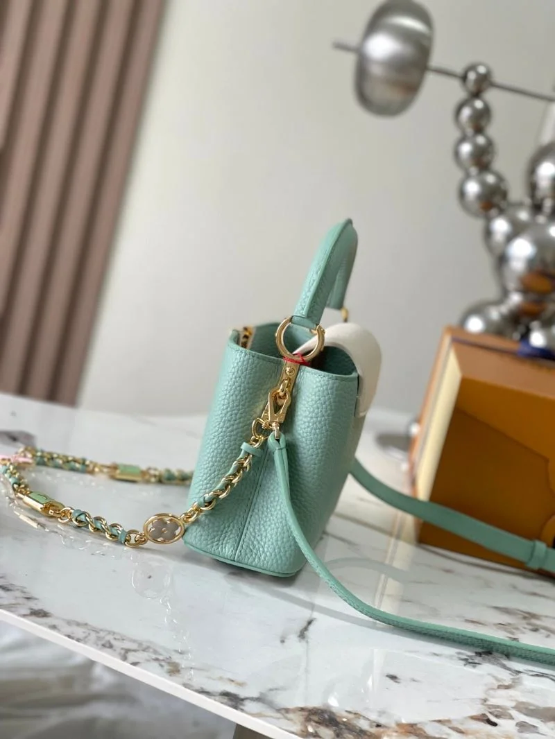 Brand-authenticated Louis Vuitton Capucines BB Bags