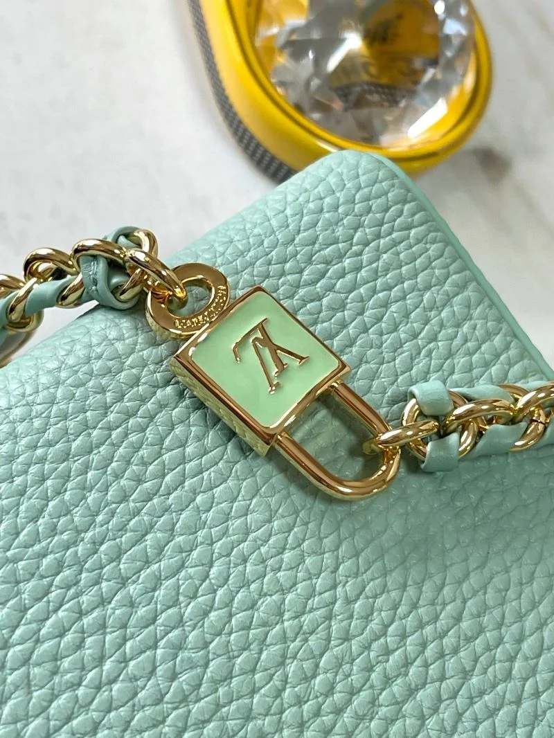 Brand-authenticated Louis Vuitton Capucines BB Bags