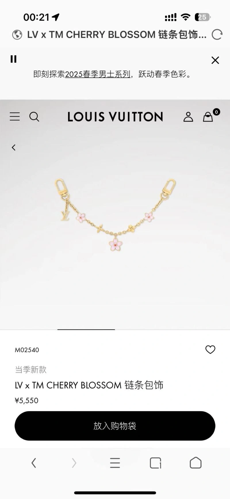Louis Vuitton Chains