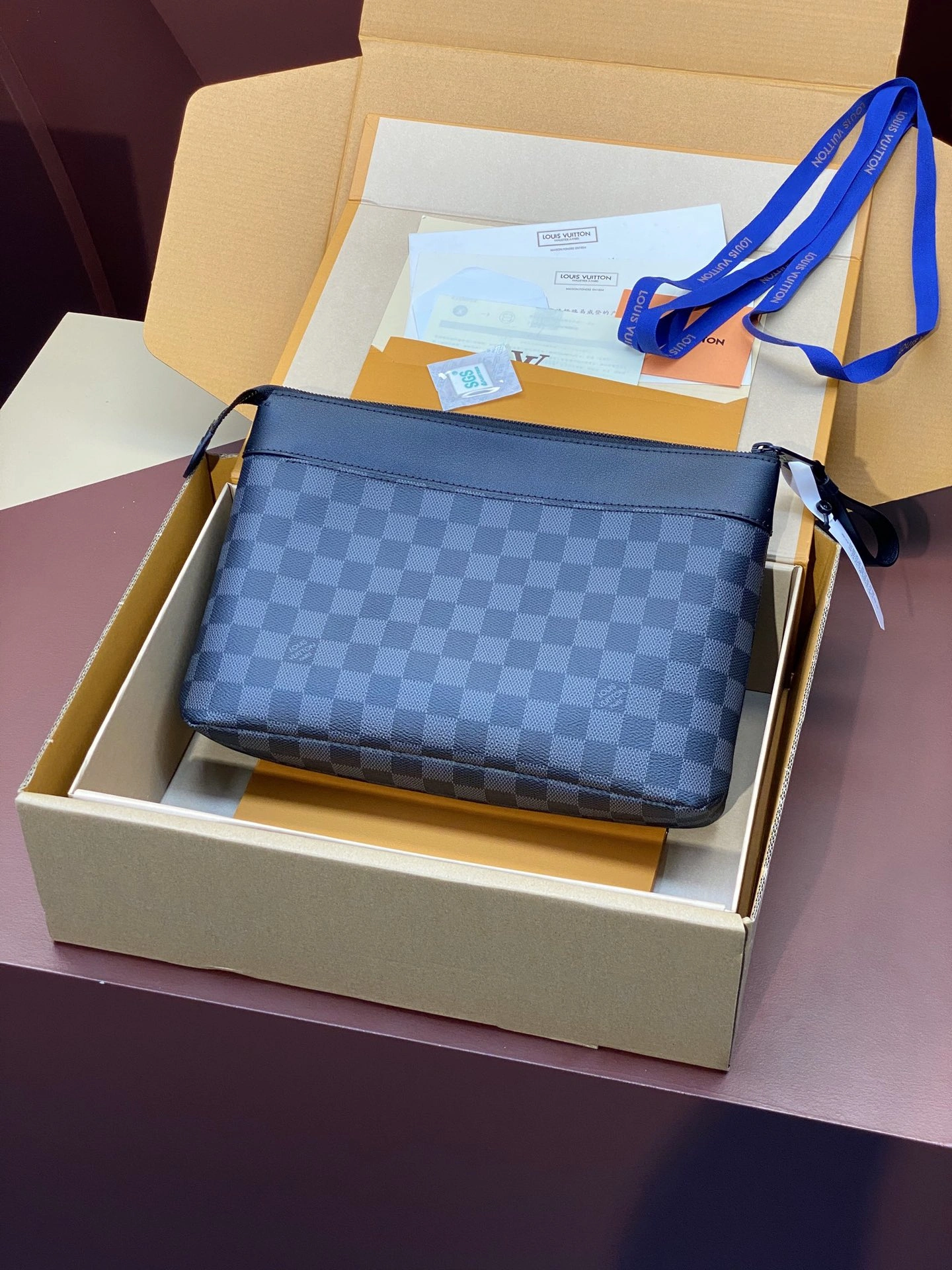 1:1 copy Louis Vuitton Clutch Bags
