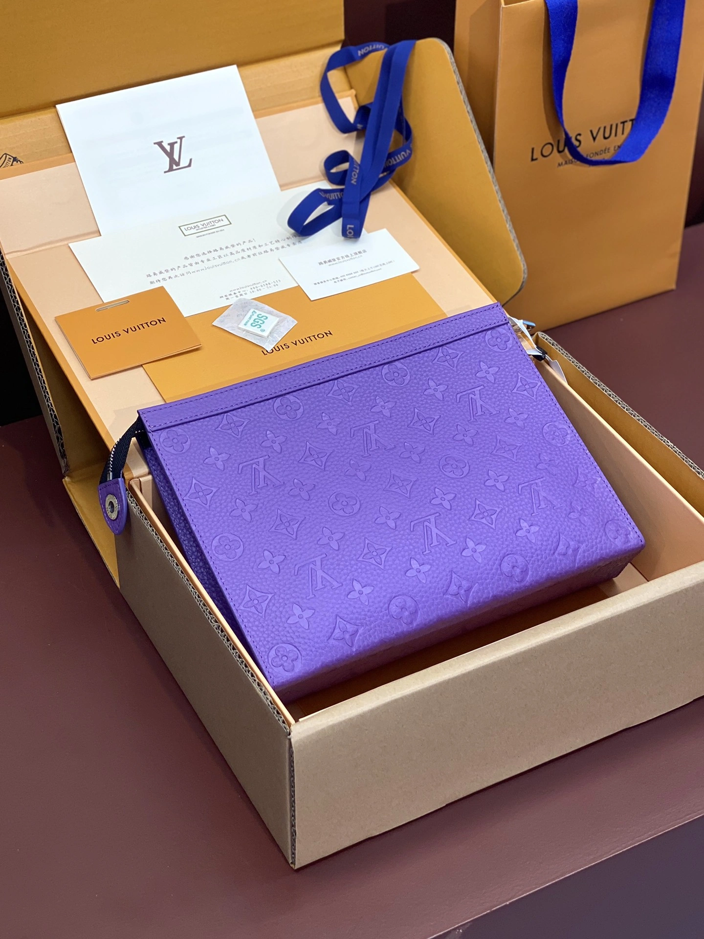 Brand-original Louis Vuitton Clutch Bags