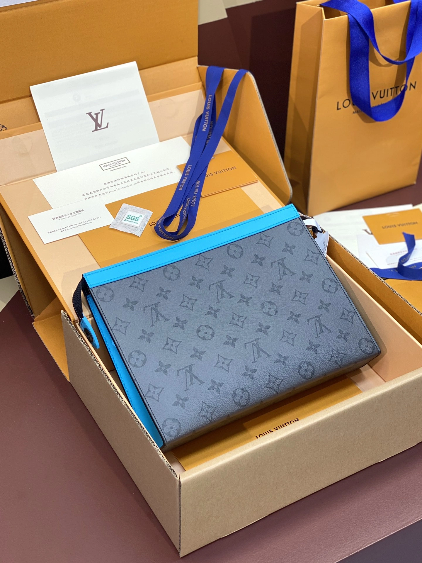 Genuine Louis Vuitton Clutch Bags