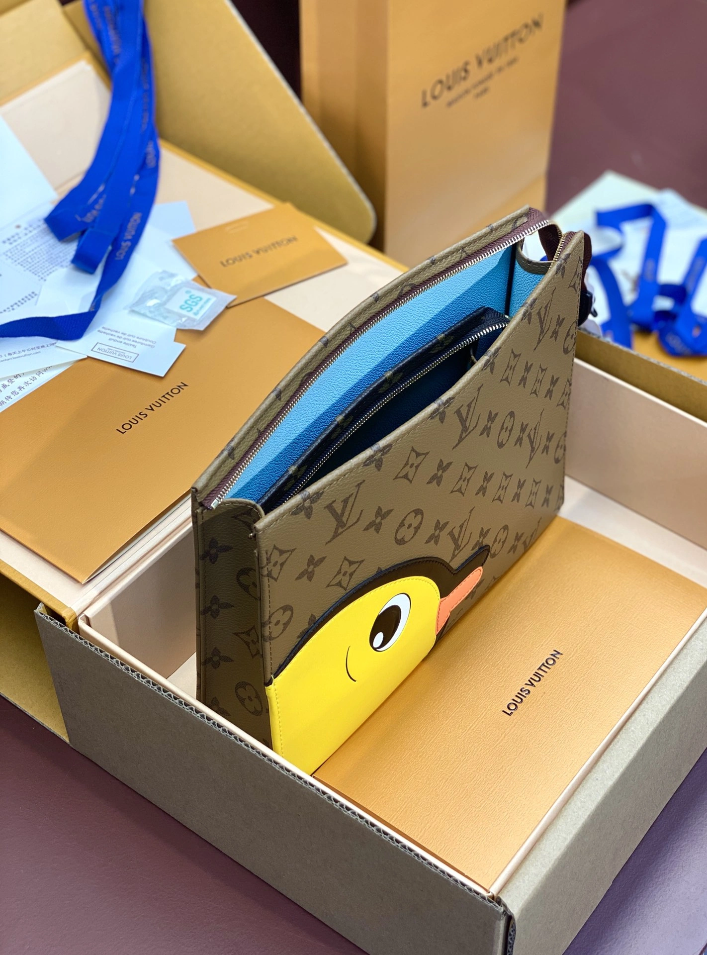 1:1 copy Louis Vuitton Clutch Bags