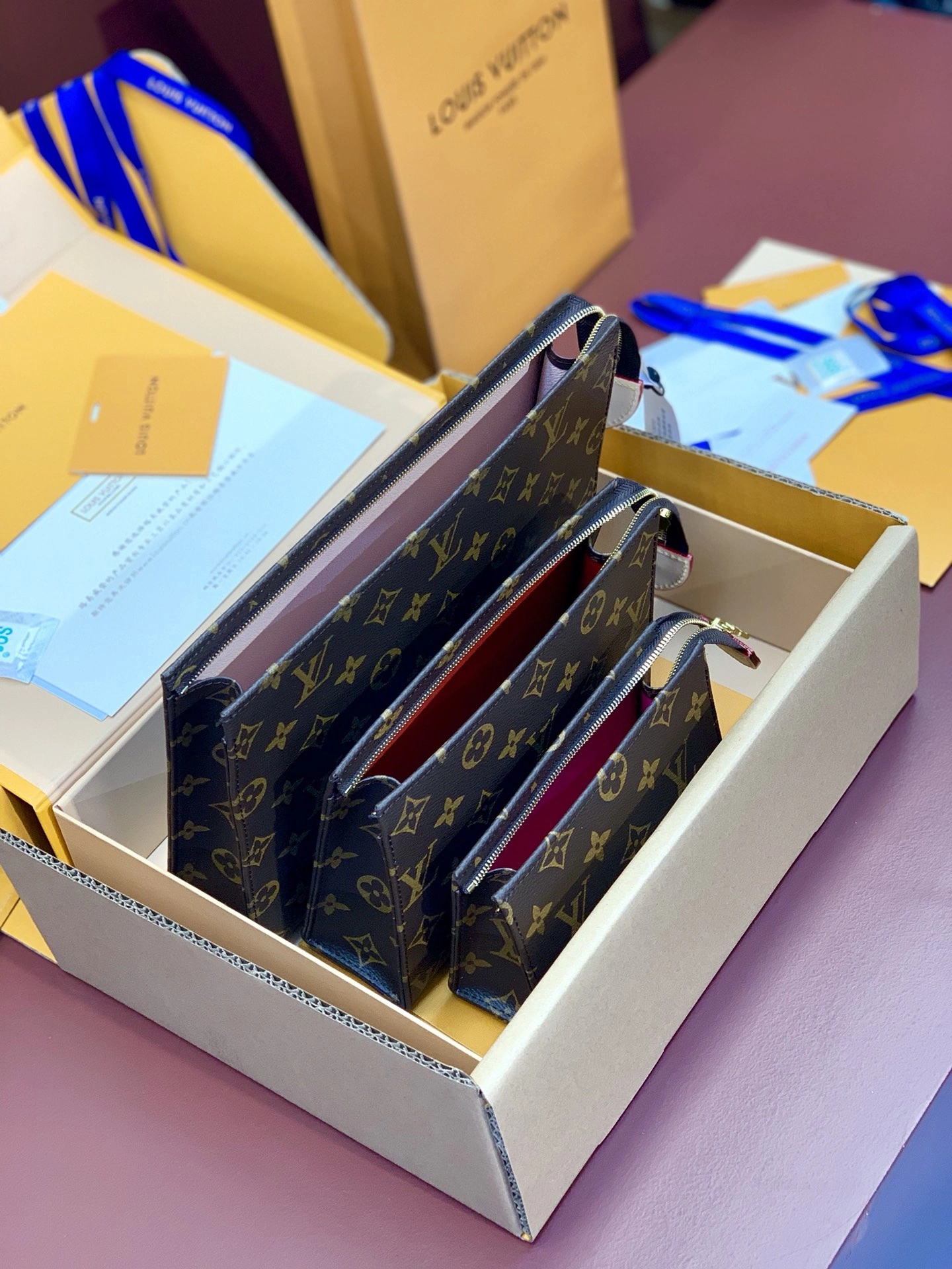 Genuine Louis Vuitton Clutch Bags