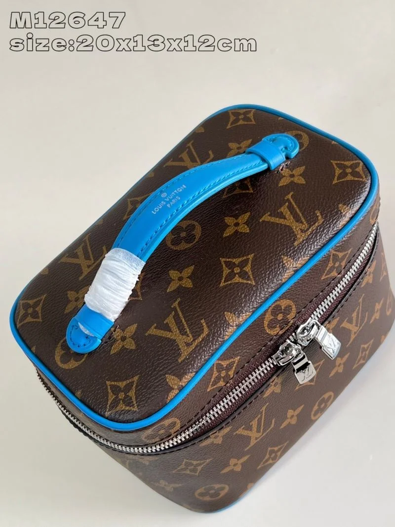 Brand-authenticated Louis Vuitton Cosmetic Bags