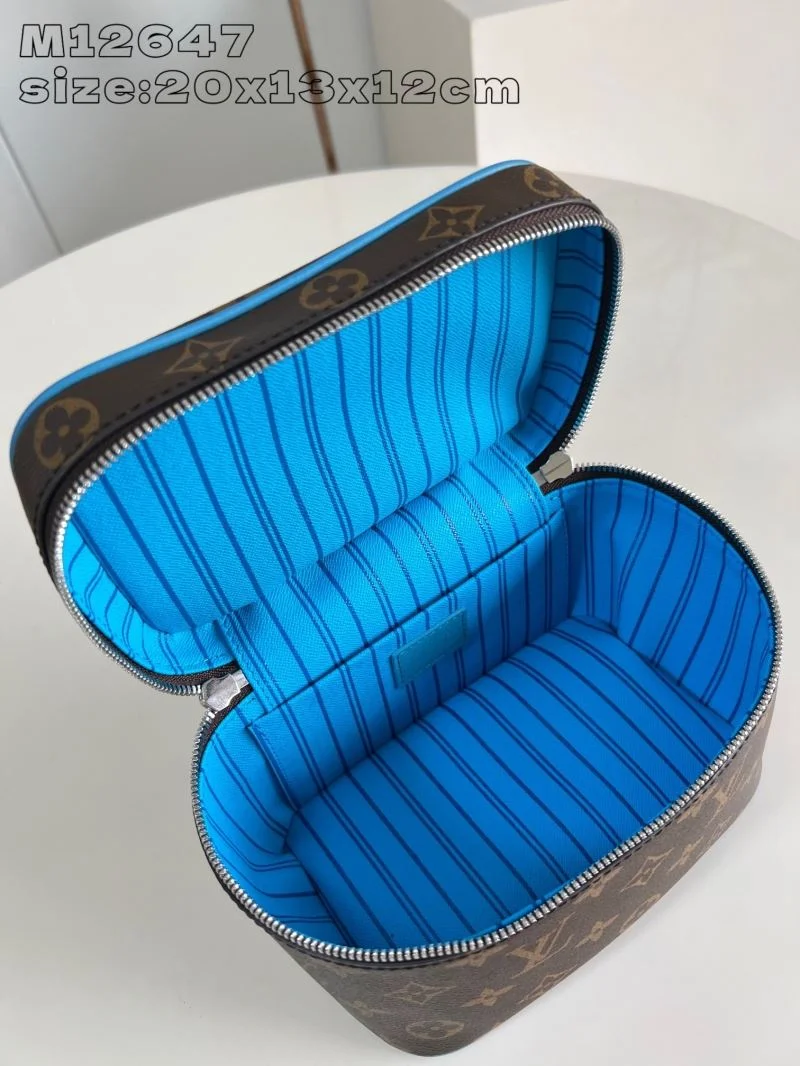 Brand-authenticated Louis Vuitton Cosmetic Bags
