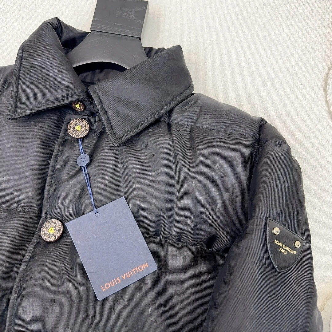 Brand-authenticated Louis Vuitton Down Jackets