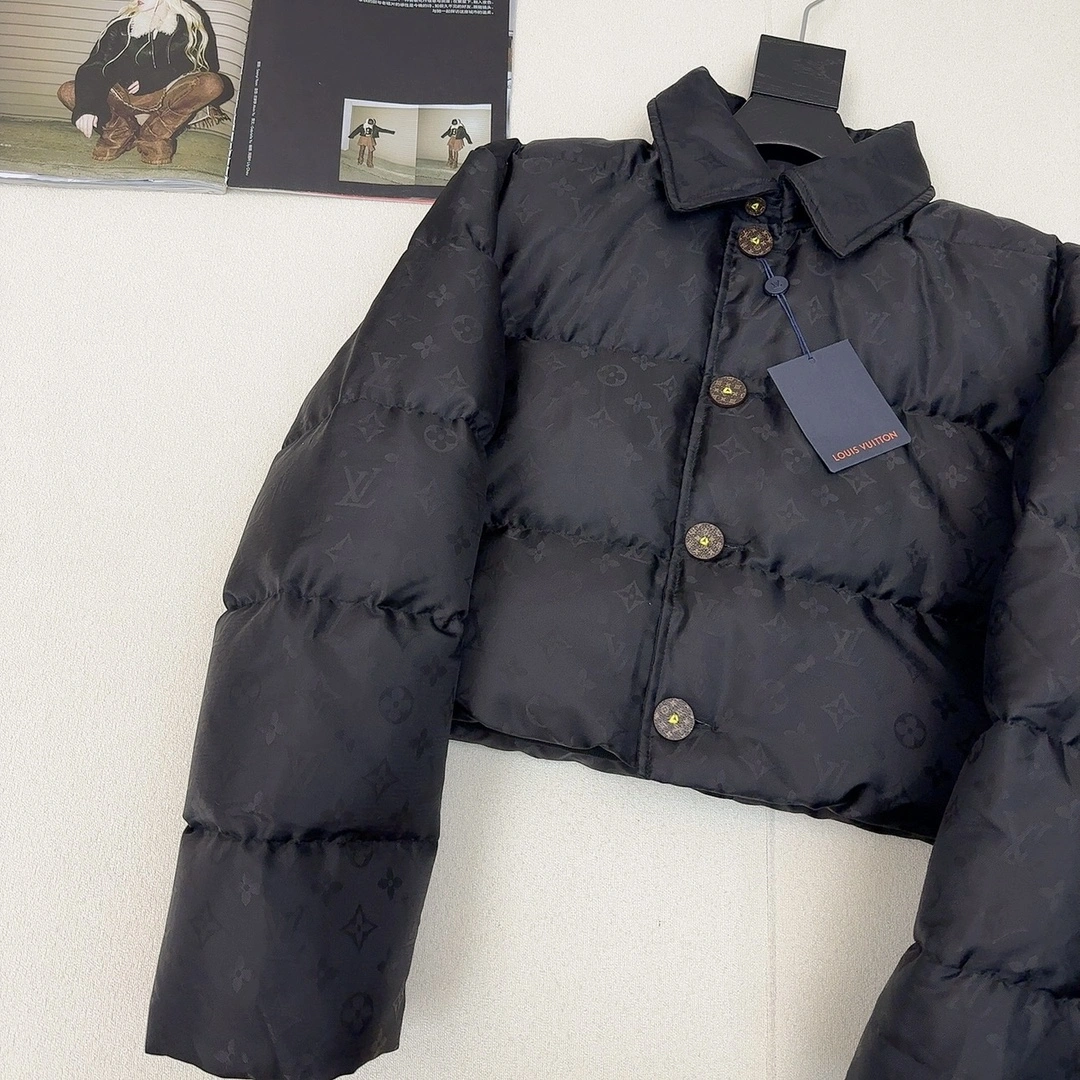 Brand-authenticated Louis Vuitton Down Jackets