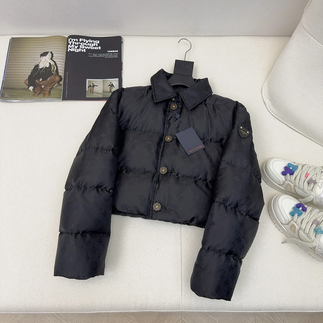 Brand-authenticated Louis Vuitton Down Jackets