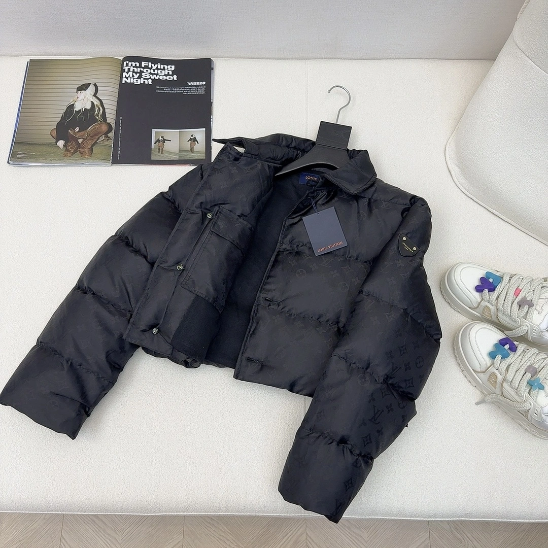 Brand-authenticated Louis Vuitton Down Jackets