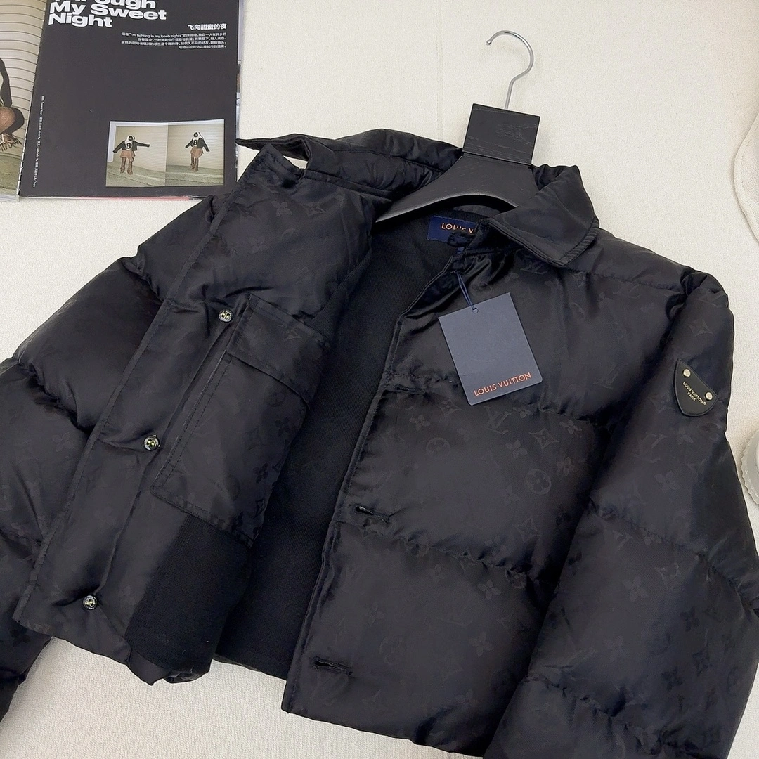 Brand-authenticated Louis Vuitton Down Jackets