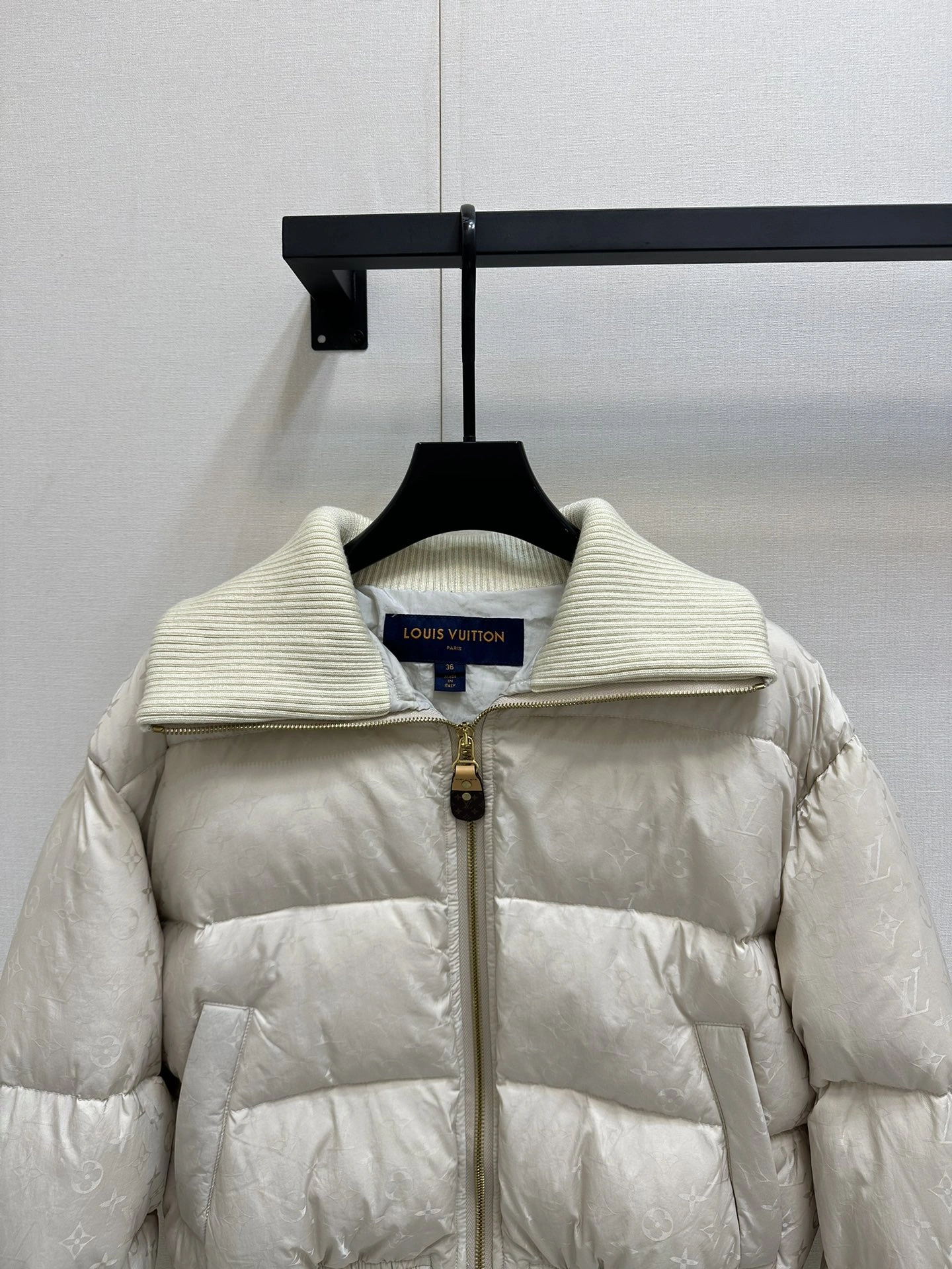 Brand-authenticated Louis Vuitton Down Jackets