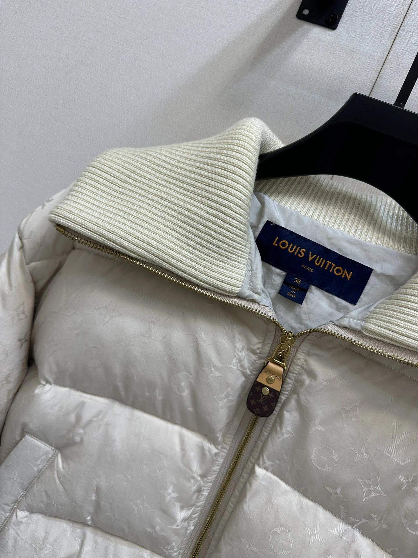 Brand-authenticated Louis Vuitton Down Jackets