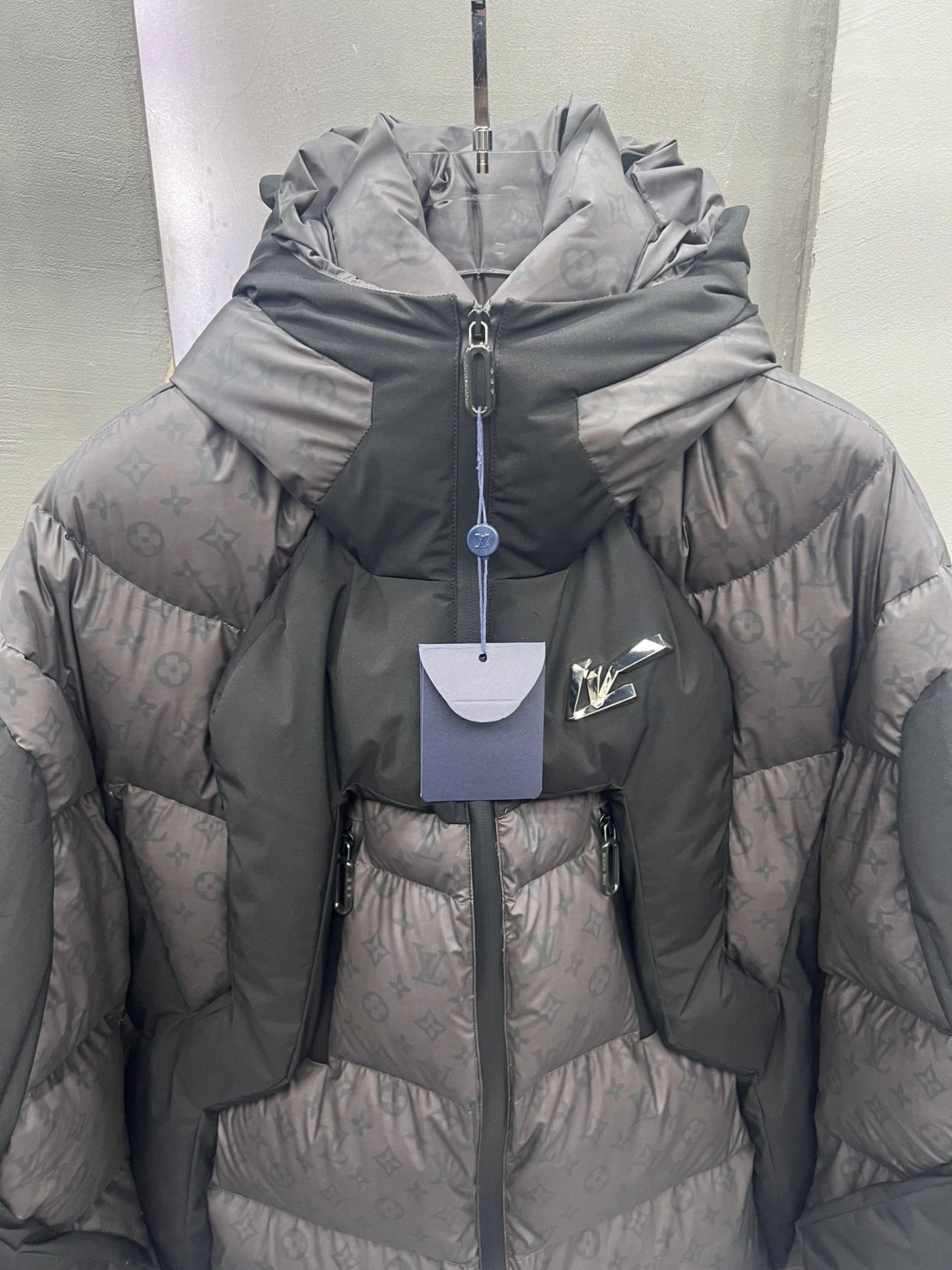 Brand-authenticated Louis Vuitton Down Jackets