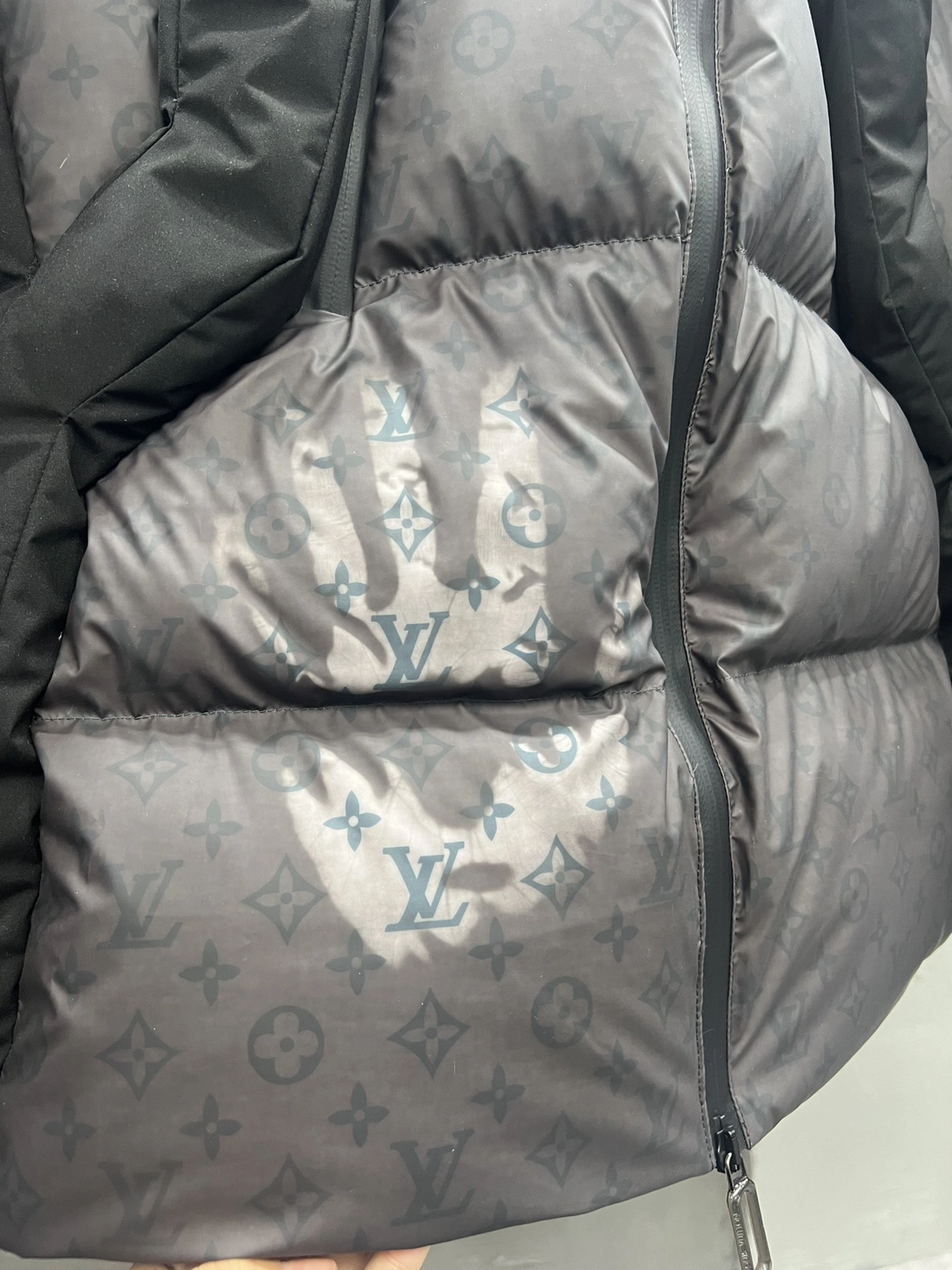 Brand-authenticated Louis Vuitton Down Jackets