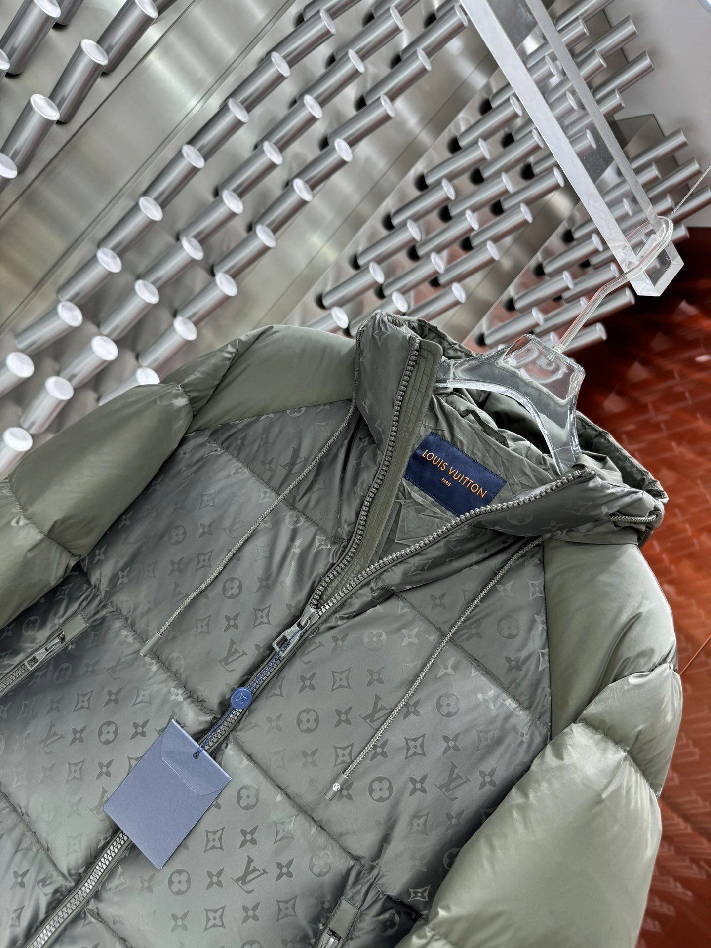 Brand-authenticated Louis Vuitton Down Jackets