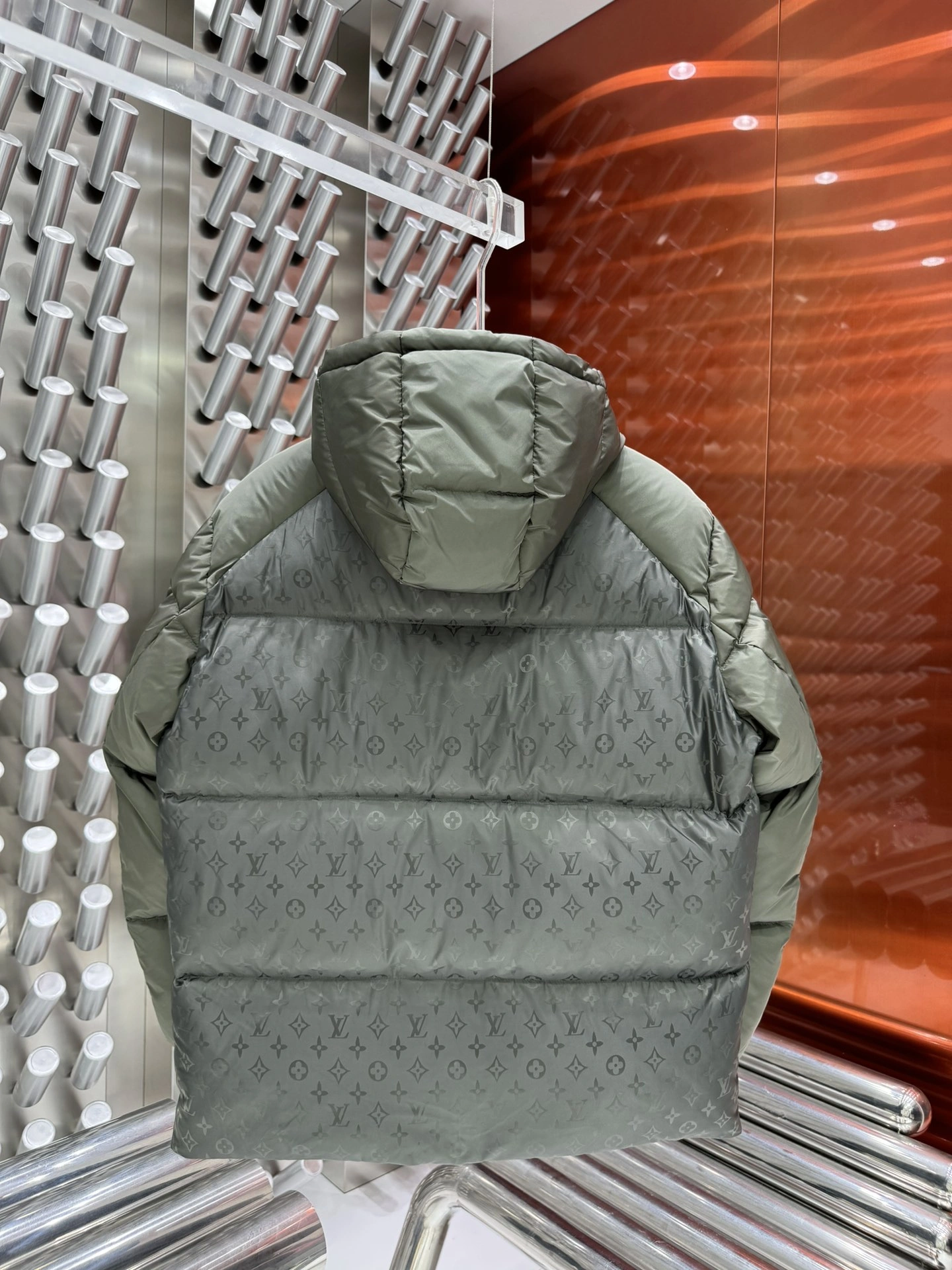 Brand-authenticated Louis Vuitton Down Jackets