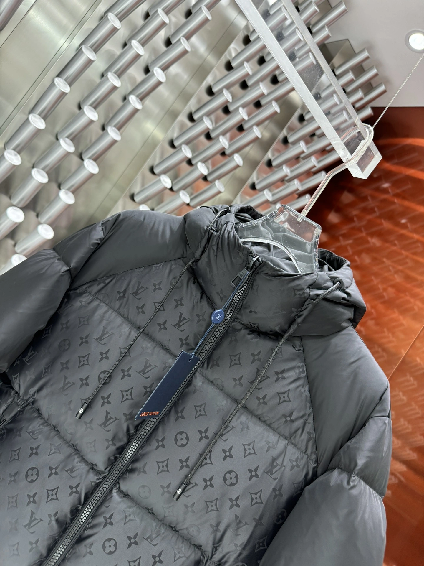 Brand-authenticated Louis Vuitton Down Jackets