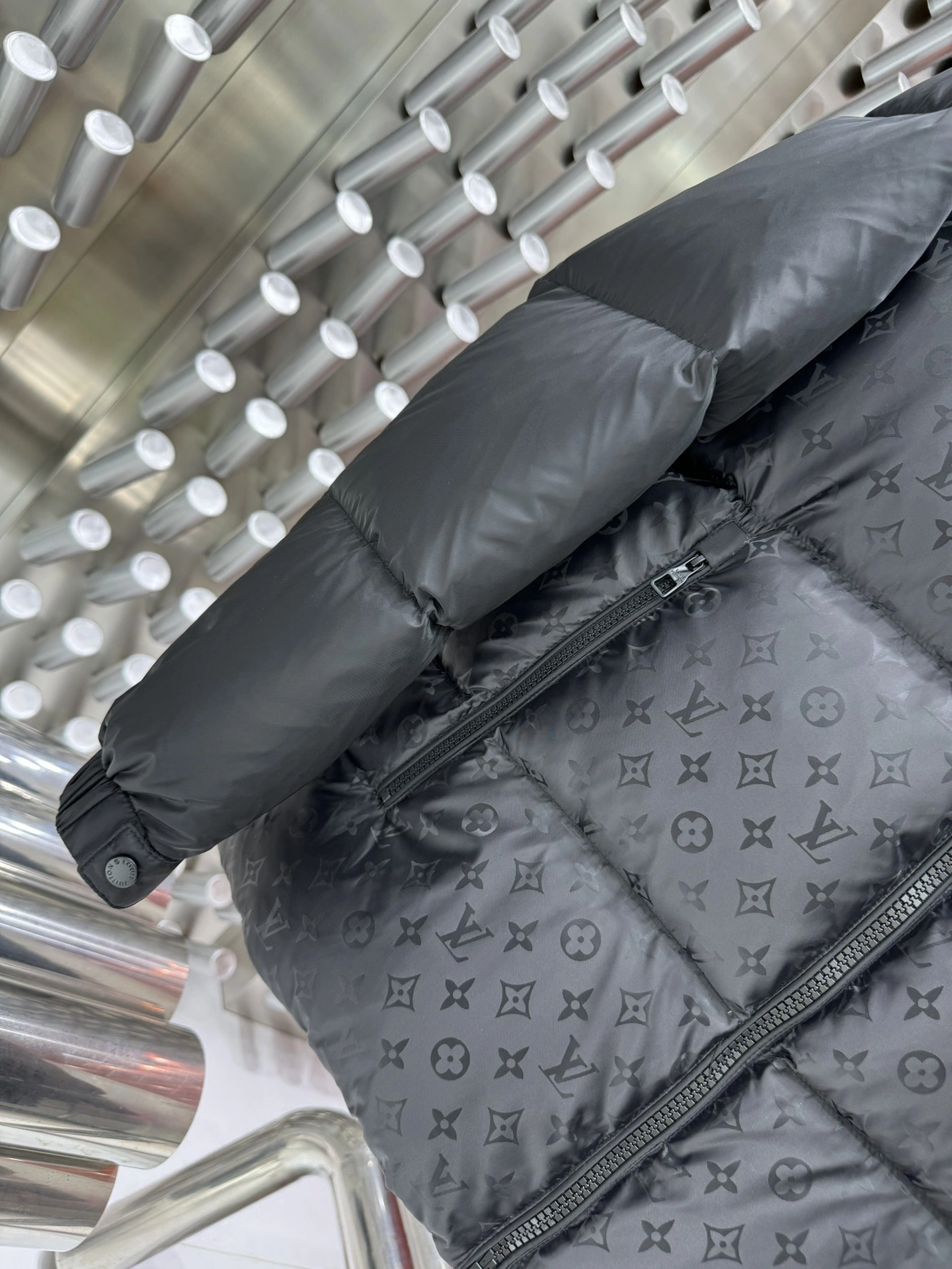 Brand-authenticated Louis Vuitton Down Jackets