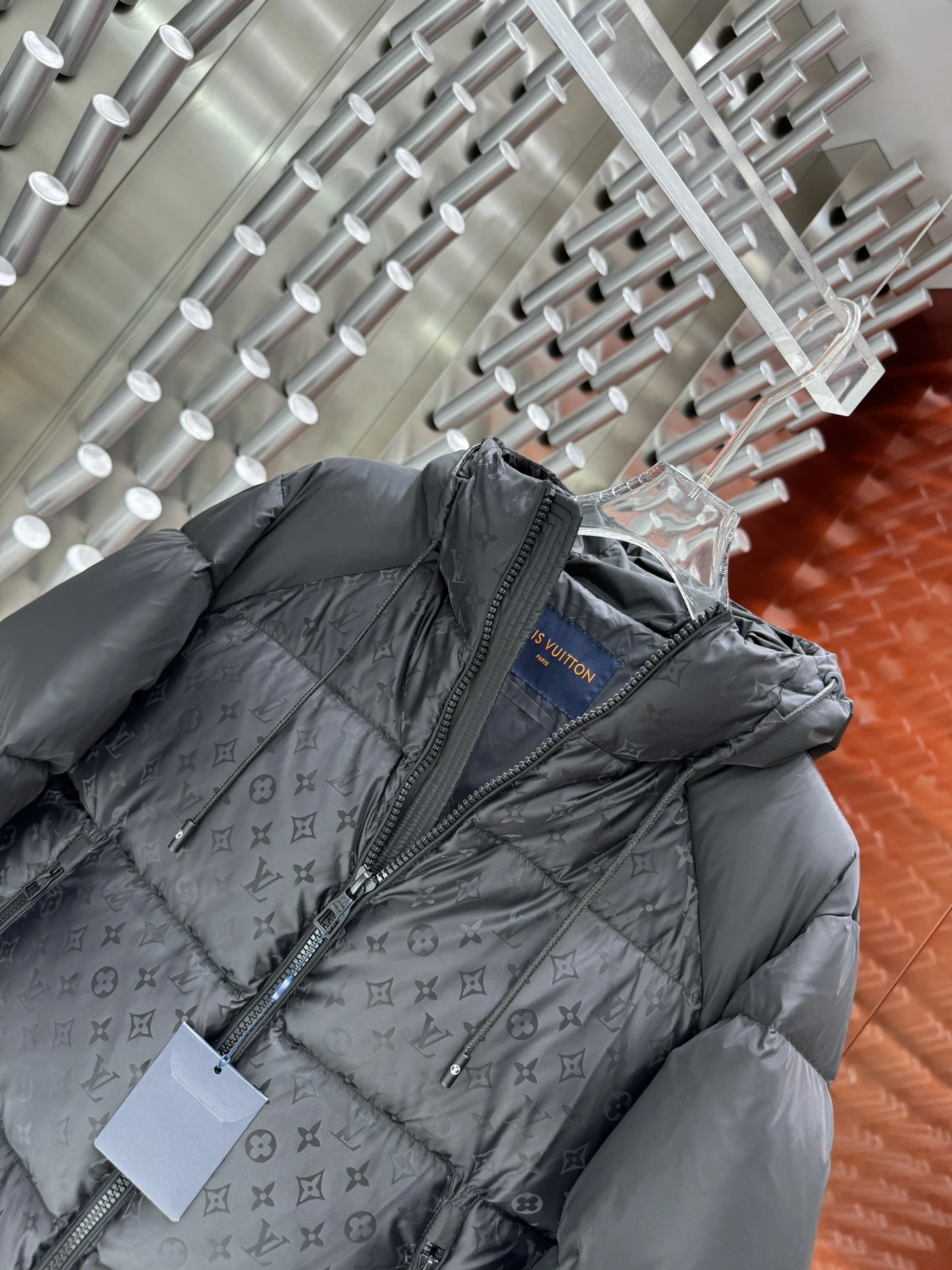 Brand-authenticated Louis Vuitton Down Jackets