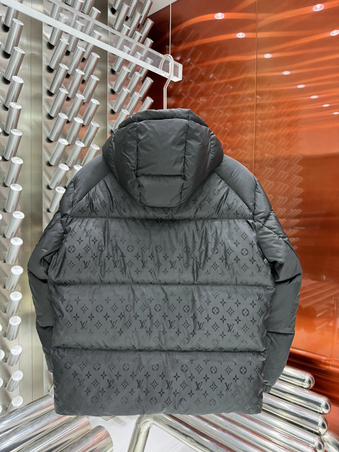 Brand-authenticated Louis Vuitton Down Jackets
