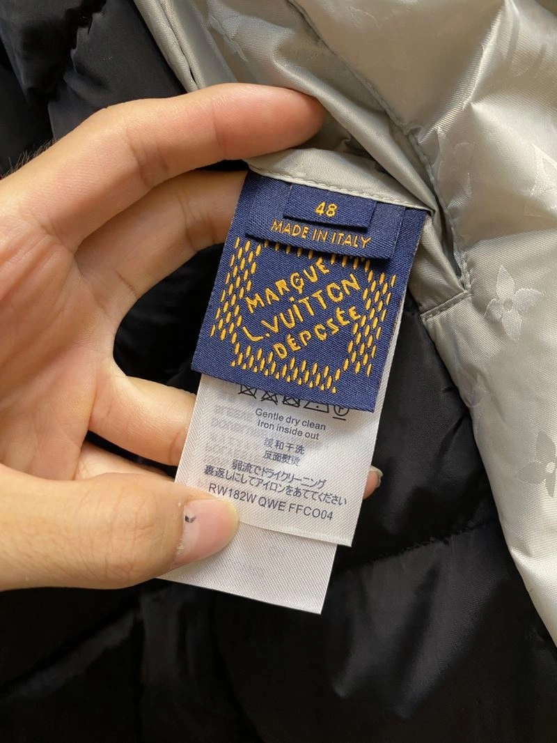 Accurate model Louis Vuitton Down Jackets