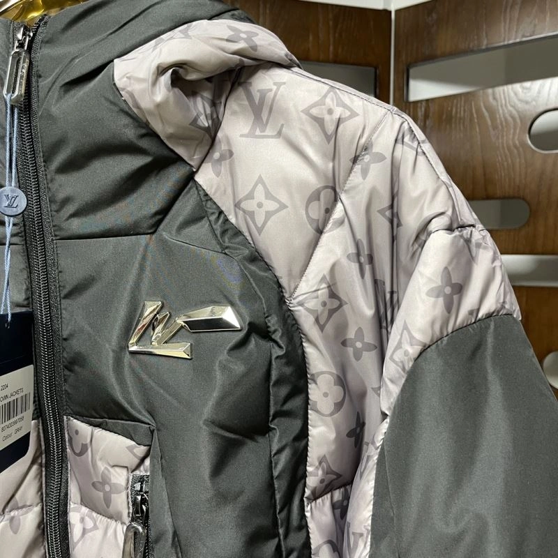 Brand-authenticated Louis Vuitton Down Jackets