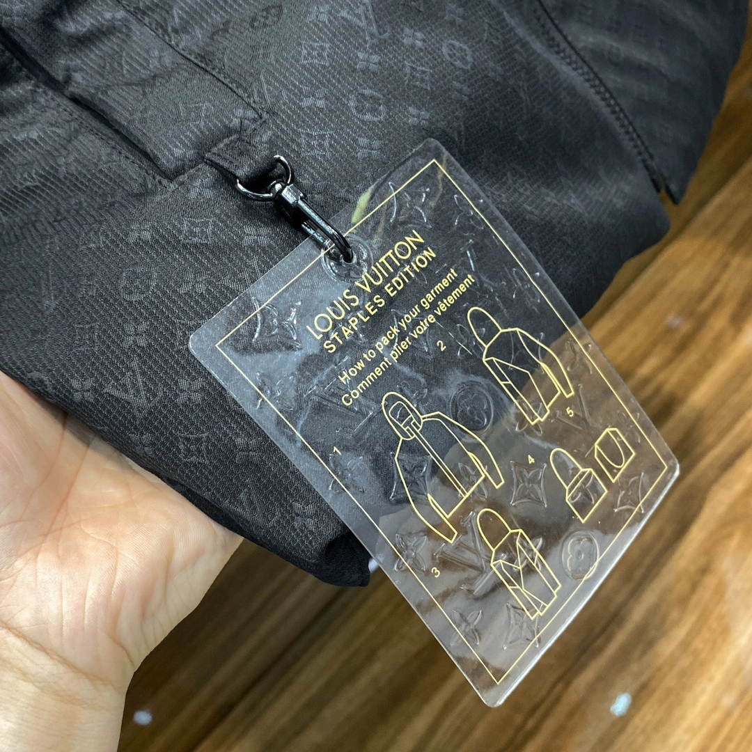Brand-authenticated Louis Vuitton Down Jackets