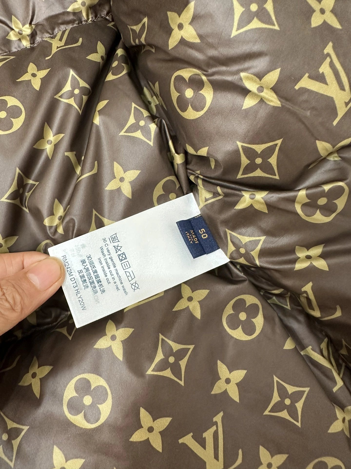 Exact replica Louis Vuitton Down Jackets