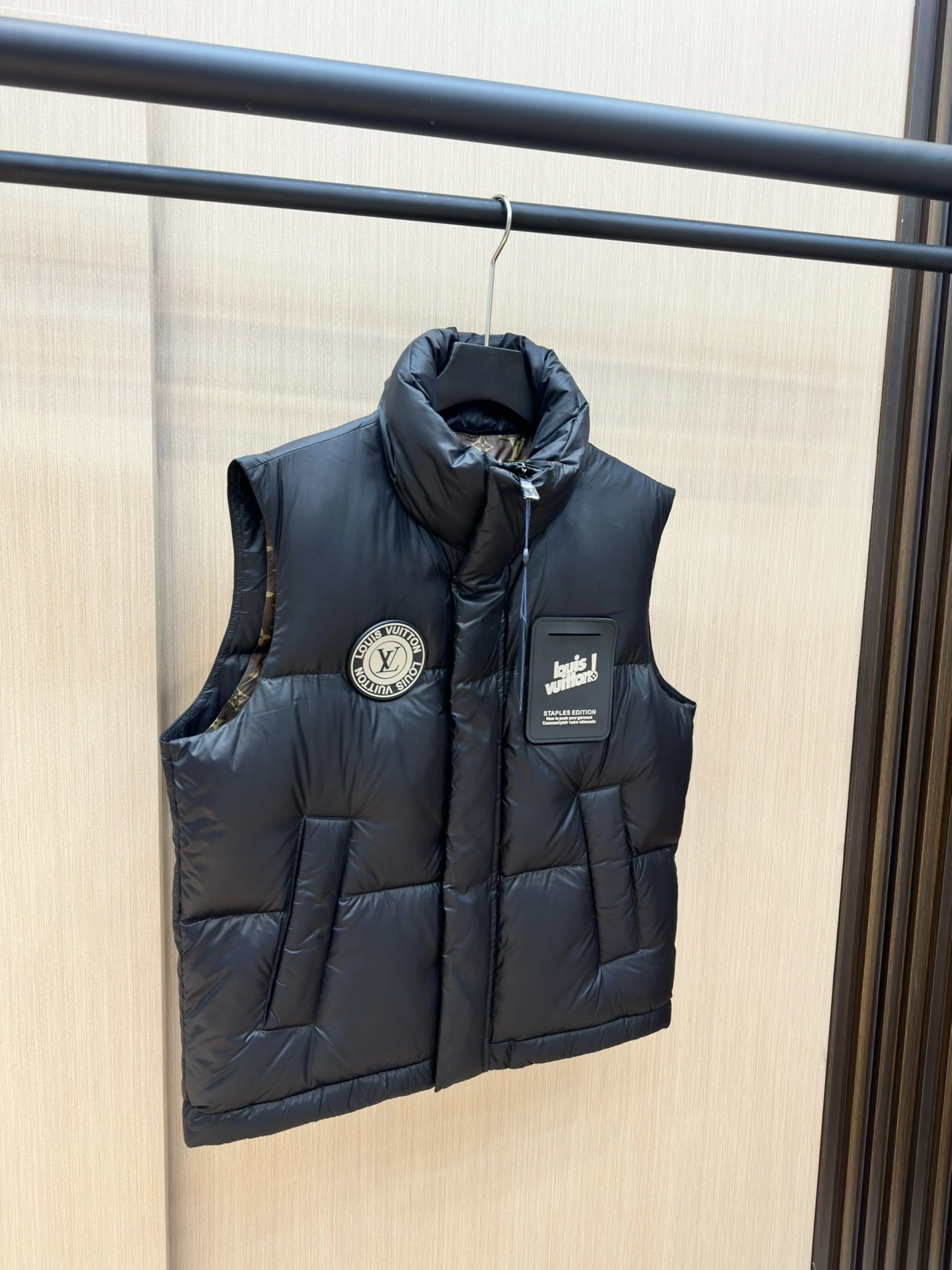 Brand-authenticated Louis Vuitton Down Jackets