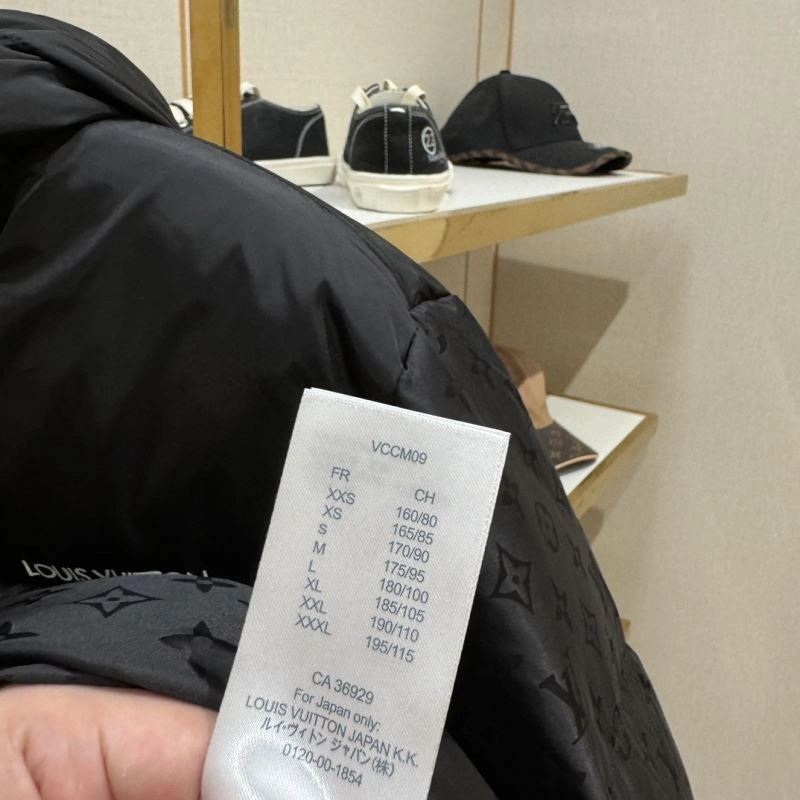 Accurate model Louis Vuitton Down Jackets