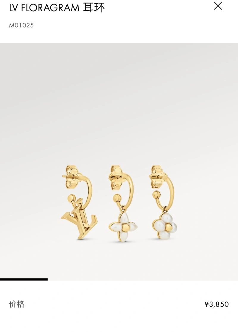 Mirror quality Louis Vuitton Earrings