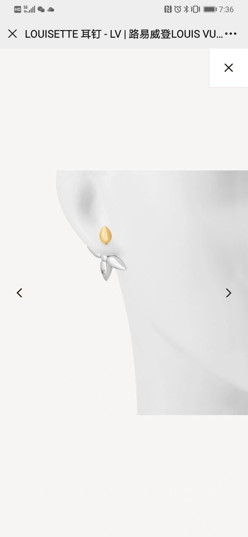 OEM Louis Vuitton Earrings
